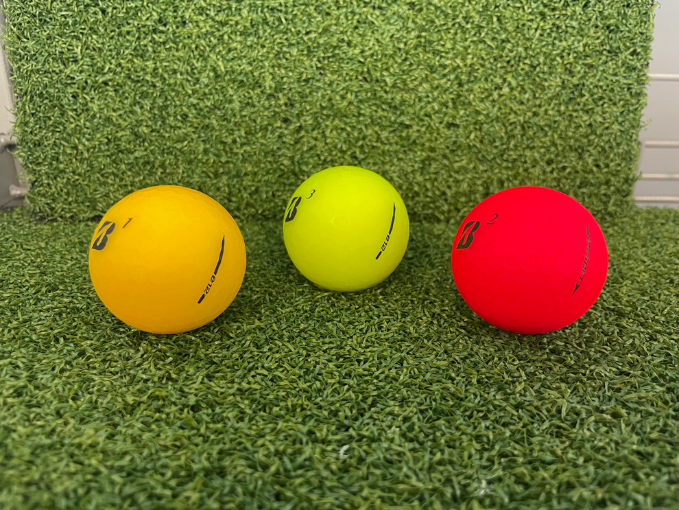 Golf Balls Everywhere Recycled Bridgestone Matte Color Mix